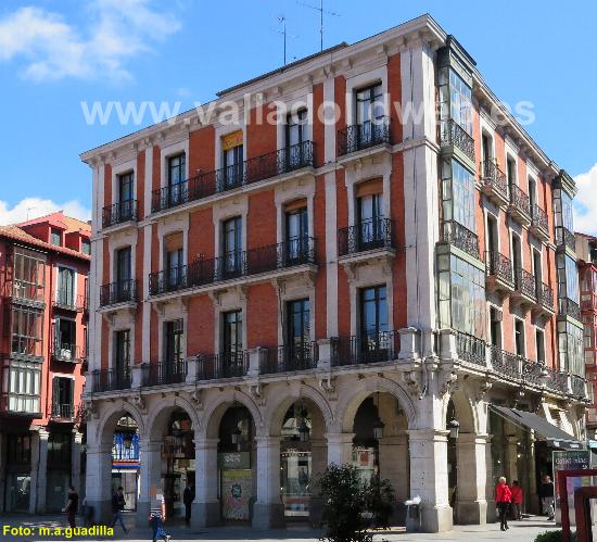 Valladolid - Web - MONUMENTOS Y EDIFICIOS - EDIFICIO DEL GRAN HOTEL MODERNO